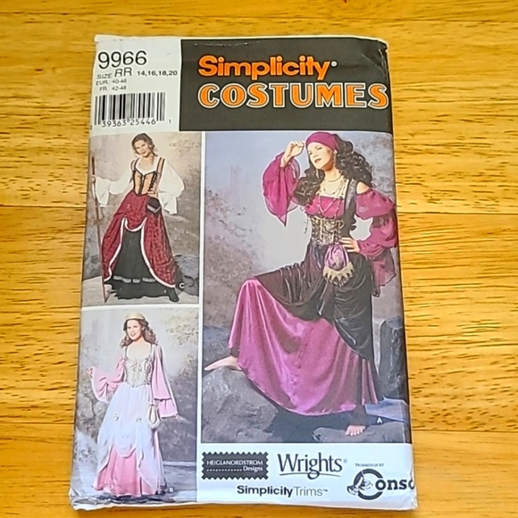 Simplicity | Other | Gypsy Wench Princess Sewing Patterns | Poshmark
